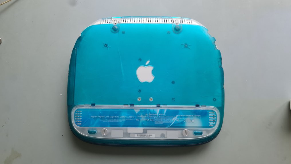 1 Apple iBook Clamshell G3 Blueberry - Laptop - Without - Catawiki