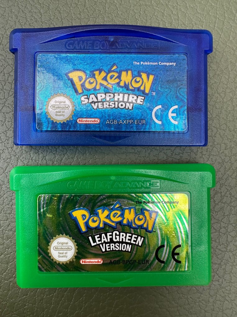Nintendo GameBoy Advance Pokémon LeafGreen and Pokémon - Catawiki