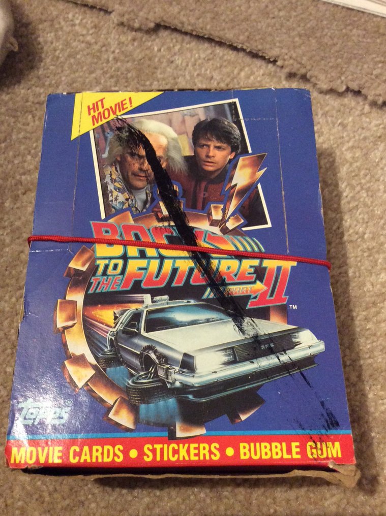 Topps - Trading Card Back To The Future Ii Trading Cards - Catawiki