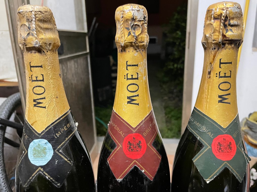Moët et Chandon: Reserve, Impérial Rosé 1990 & Impériale - Catawiki