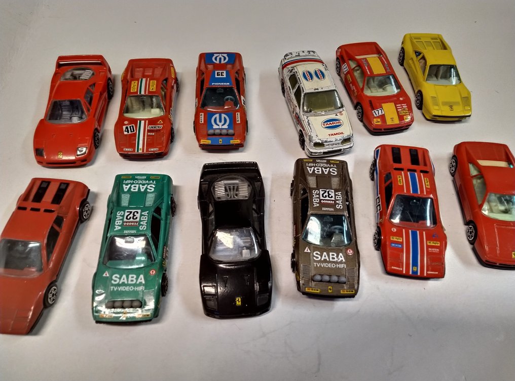 Bburago - 1:43 - 12x Different Models - made in Italy - Catawiki
