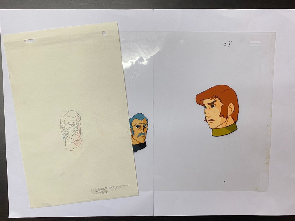 Captain Future (1978-1979) - Original animation cel and - Catawiki