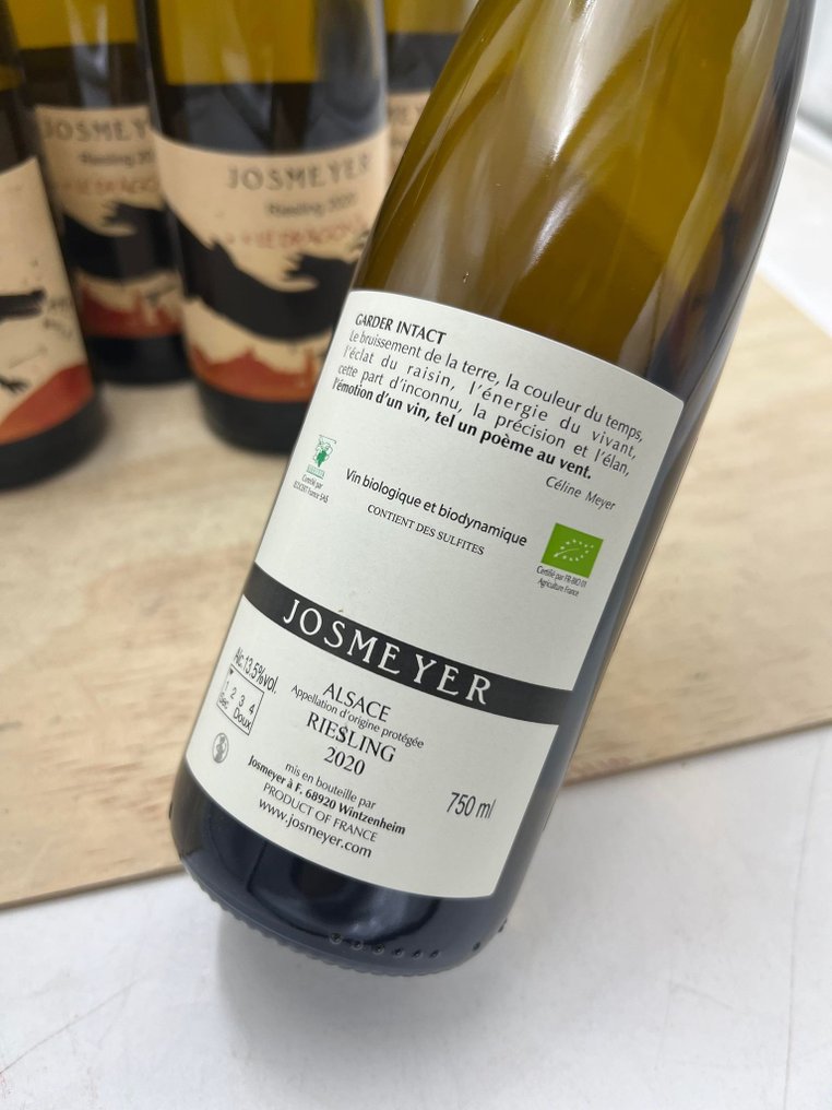 2020 Josmeyer "Le Dragon" Riesling - Alsace - 6 Bottles - Catawiki