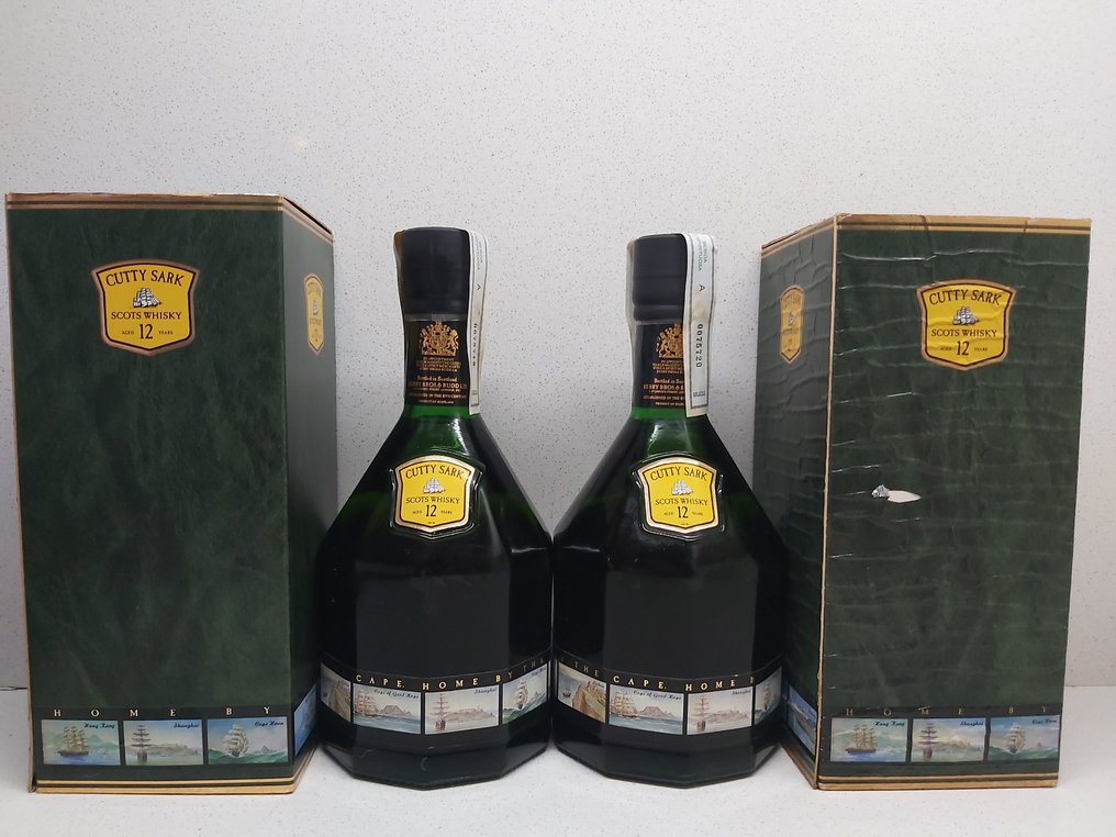 Cutty Sark 12 years old - 700ml - 2 bottles - Catawiki