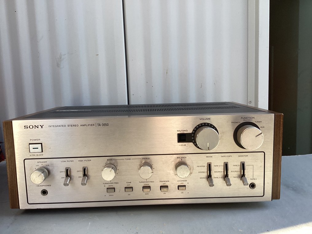 Sony Ta 3650 Integrated Amplifier Catawiki