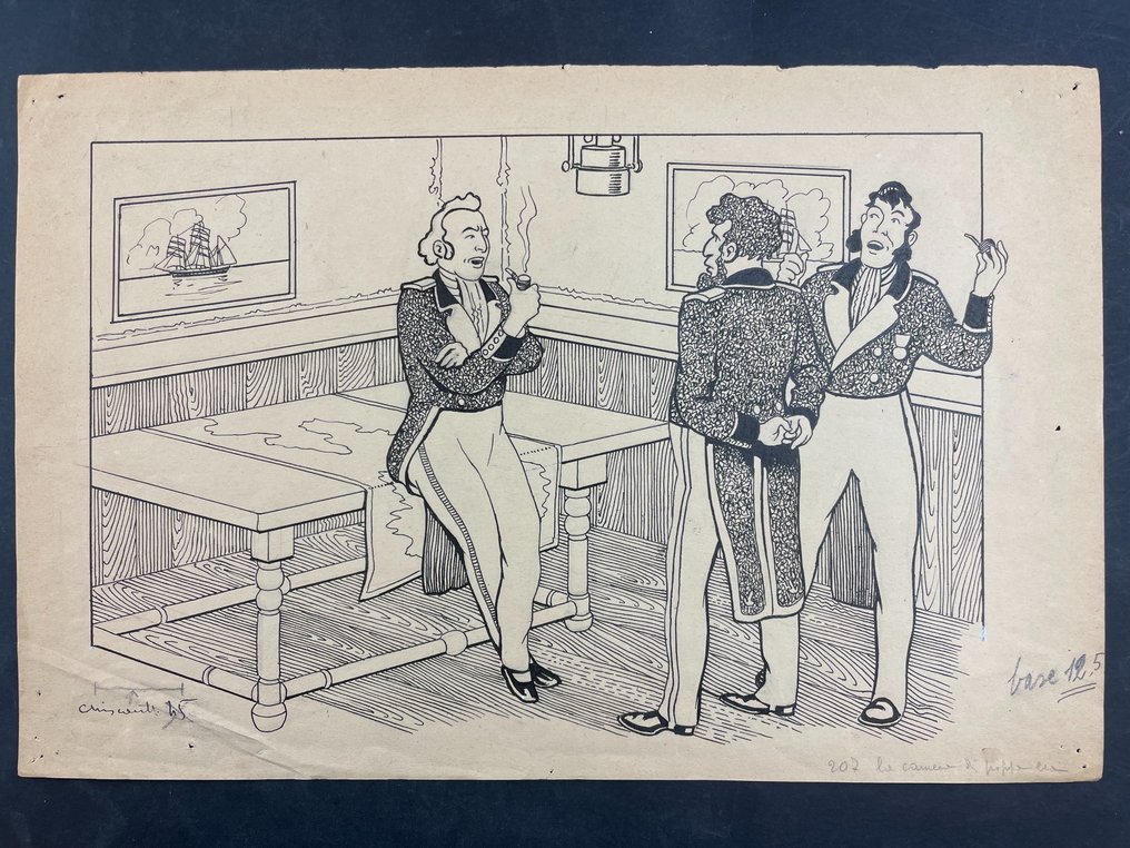 Carlo Biscaretti di Ruffia - Coppia di illustrazioni "Il - Catawiki