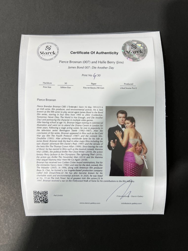 James Bond 007: Die Another Day, - Pierce Brosnan (007) and Halle Berry ...