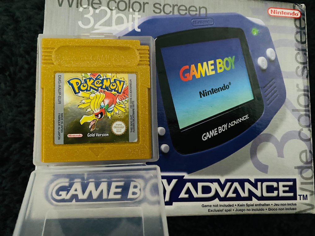 Nintendo Gameboy Advance - Console with games - In original - Catawiki