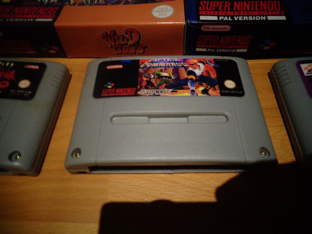 Repro Snes Games Snes - 5 Snes games Wild Guns, Vampire - Catawiki