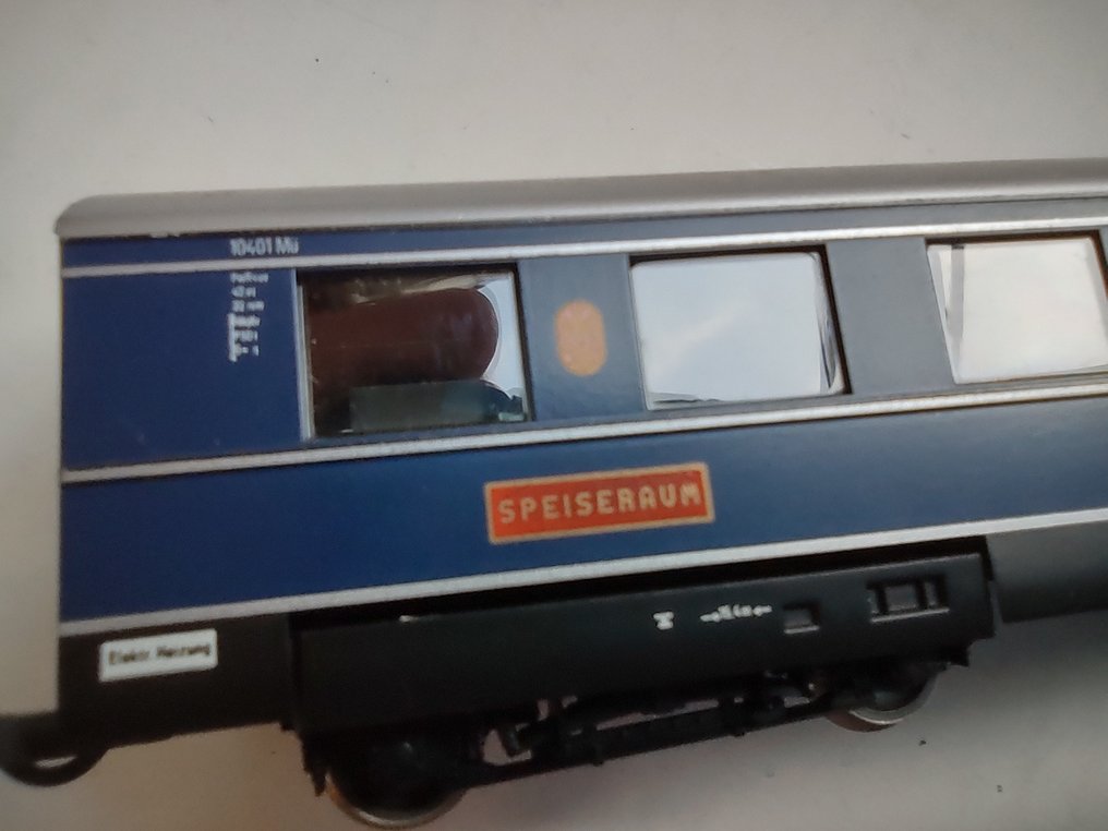 Rivarossi H0 - Passenger carriage set - Der Blauen Enzian - - Catawiki