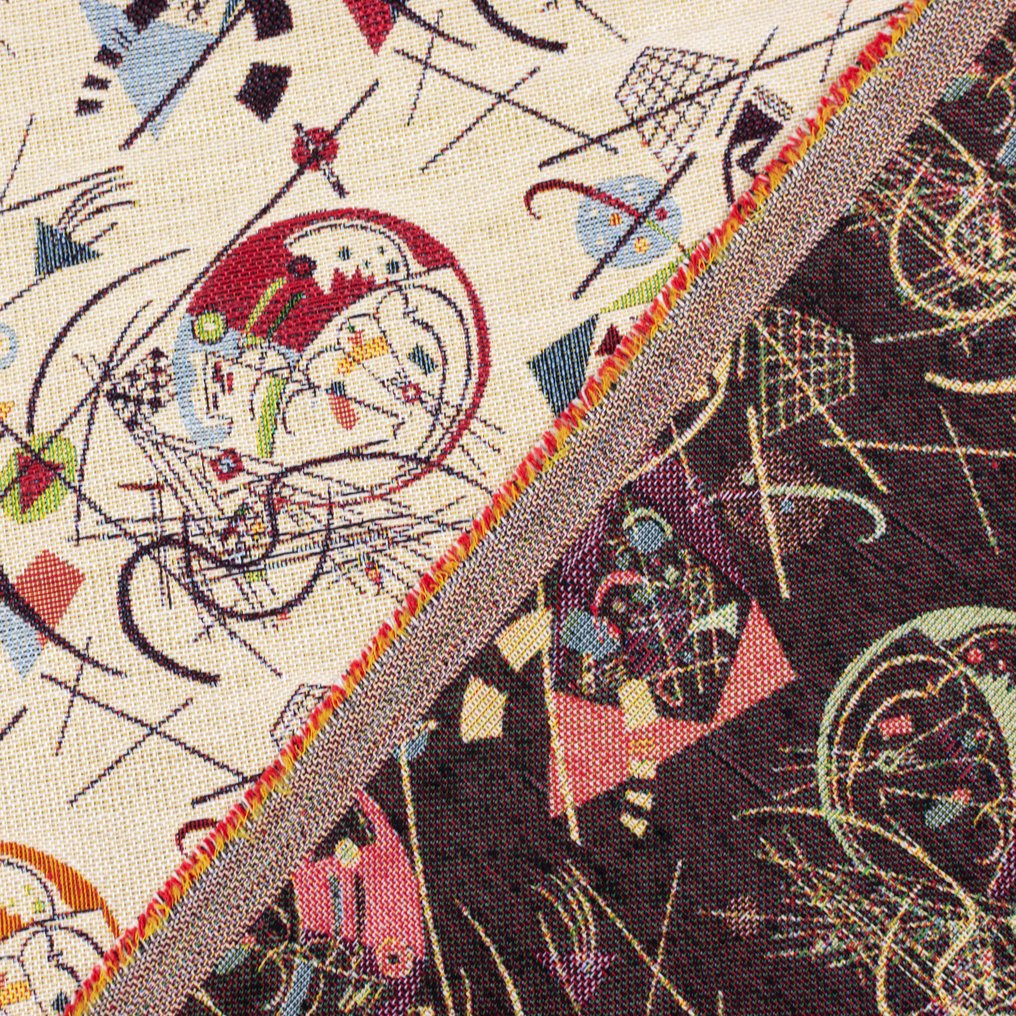 Awesome "Transverse Line" by Wassily Kandinsky on Gobelin Jacquard ...
