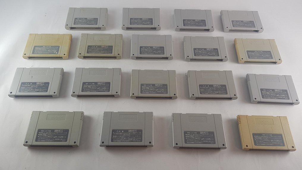 Nintendo Super Famicon (Jap Nes) - Lot of 18 Japanese games - Catawiki
