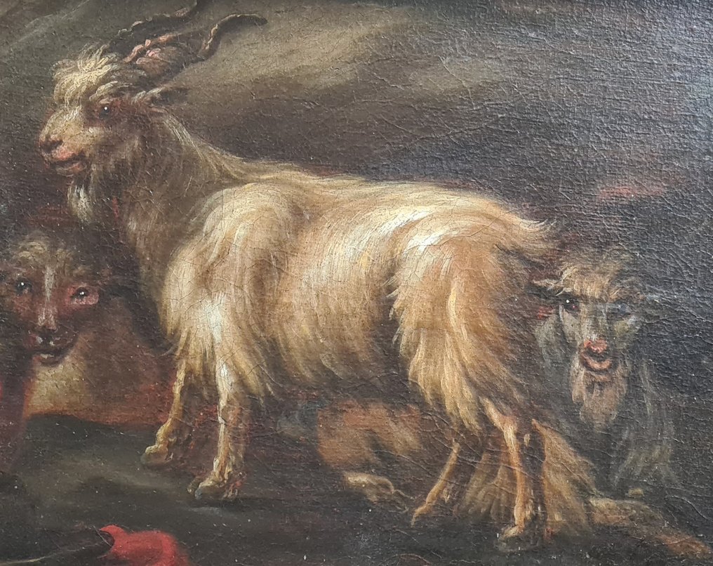 Philipp Peter Roos (c.1655-1706), cerchia di - Pastore con - Catawiki