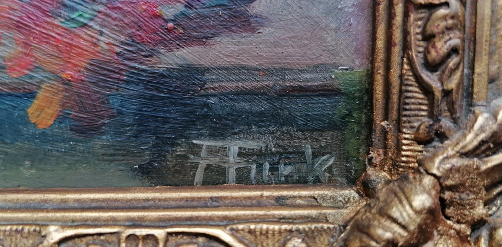 Anton Funke (1869-1955) - Still life with flowers - Catawiki