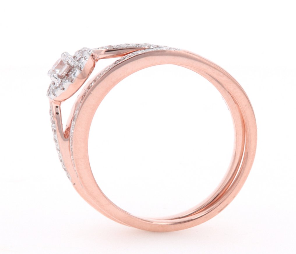 14 kt. Pink gold - Ring - Catawiki