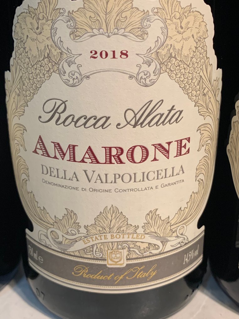 2018 Rocca Alata - Amarone della Valpolicella - 6 Bottles - Catawiki