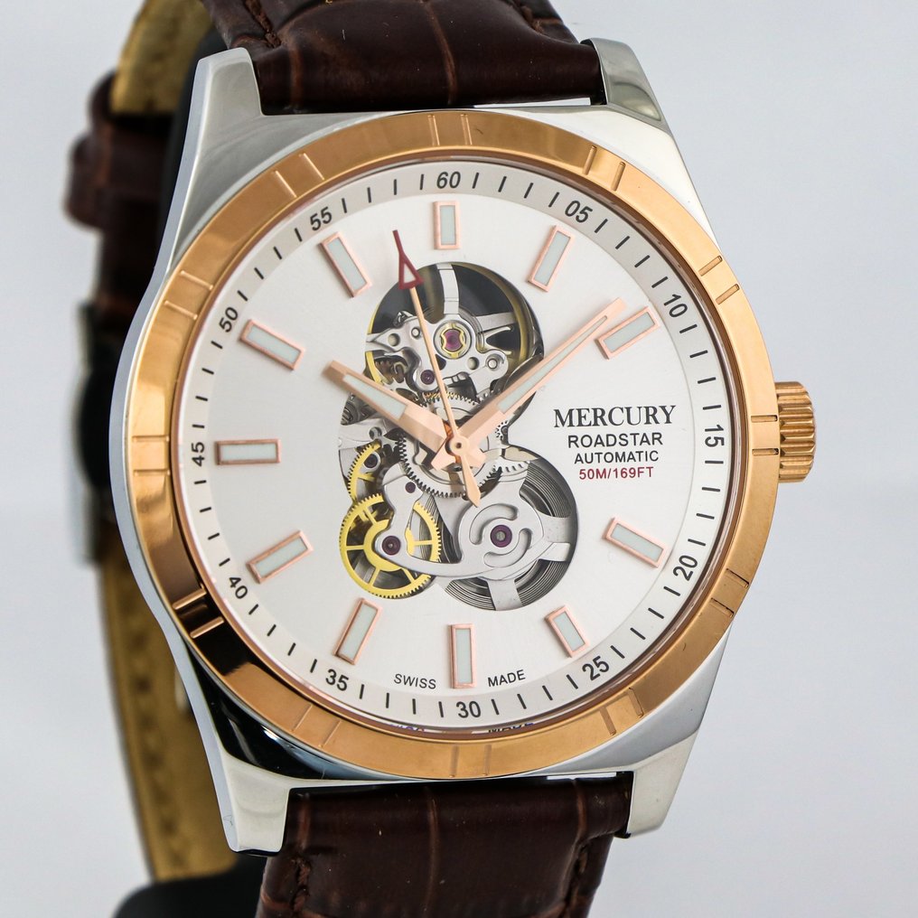 MERCURY - Automatic Swiss Watch - "NO RESERVE PRICE" - MEA478-SRL-1 ...