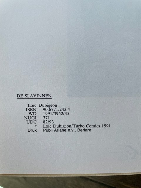 De Slavinnen 1 T M 4 Complete Reeks 4 Complete Series Eerste Druk
