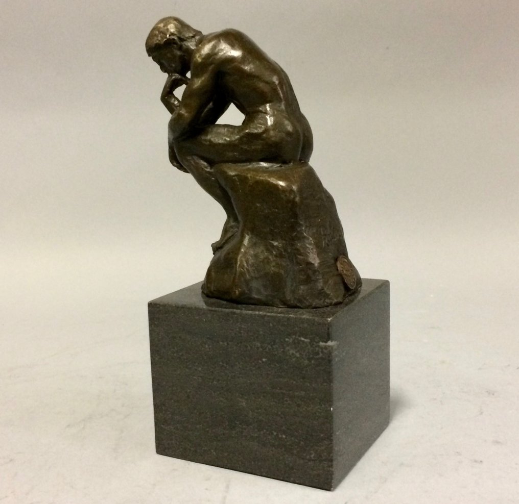 Statue of The Thinker - after Rodin - Bronze - Catawiki