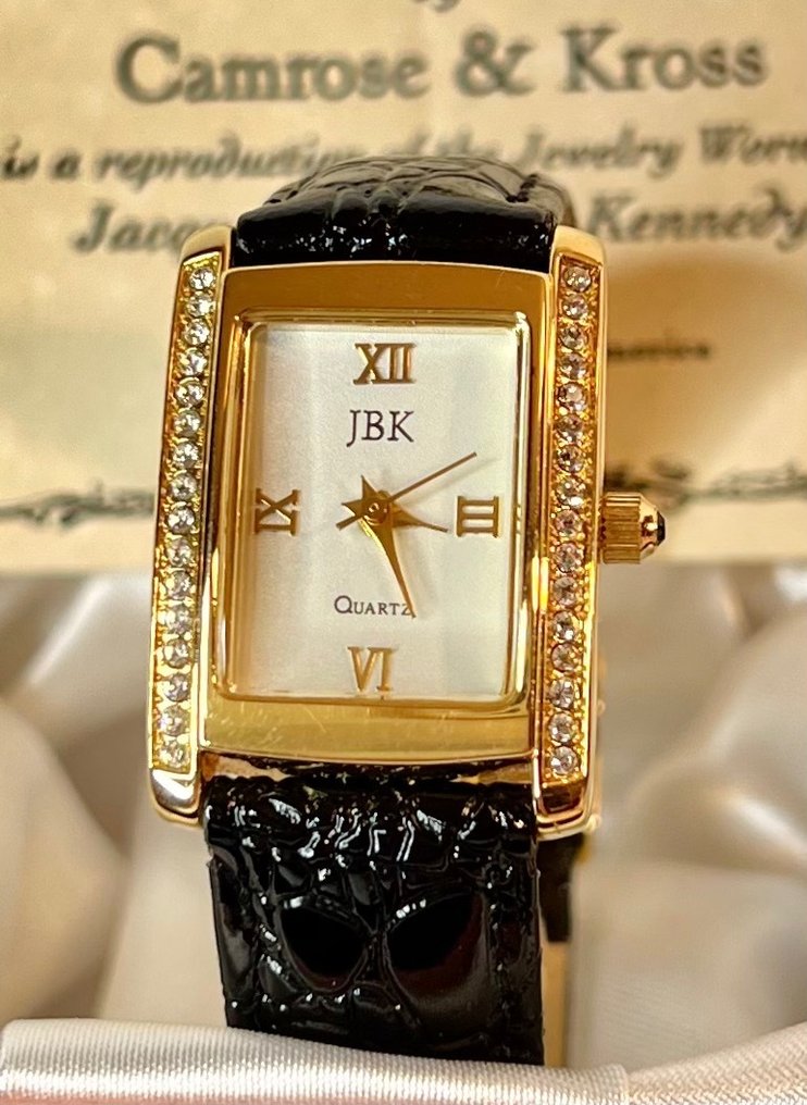 JBK - Jackqueline B Kennedy "CARTIER Tank Watch" - by Camrose & Kross ...