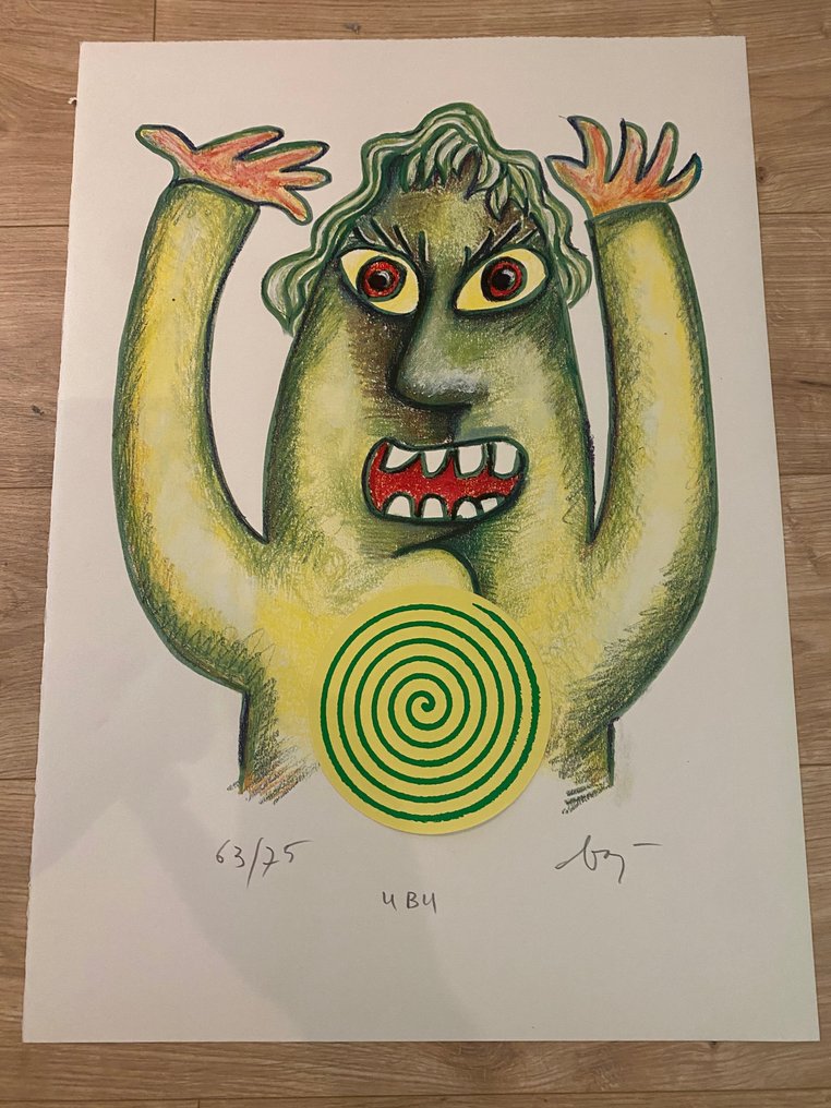 Enrico Baj (1924-2003) - Ubu roi - Catawiki