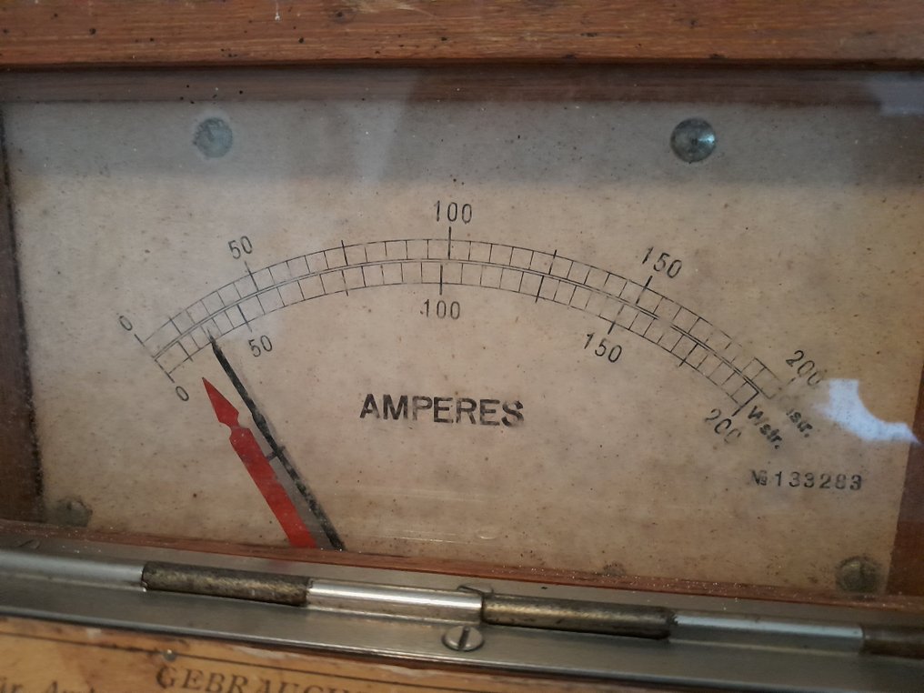 Ampere Voltmeter - Wood - Early 20th century - Catawiki Ampere Voltmeter - Wood - Early 20th century - Catawiki