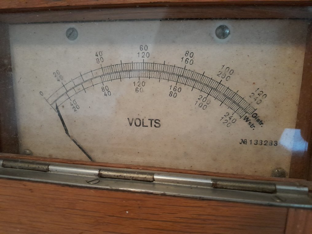 Ampere Voltmeter - Wood - Early 20th century - Catawiki Ampere Voltmeter - Wood - Early 20th century - Catawiki