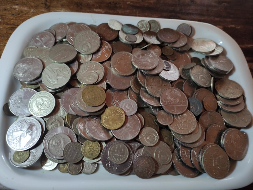 Russia, Soviet Union (USSR). Lot of Coins 1740-1992 - Catawiki
