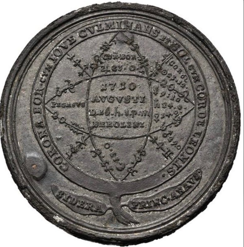 Germany, Preussen. Zinnmedaille 1710, von G. Hautsch, auf - Catawiki
