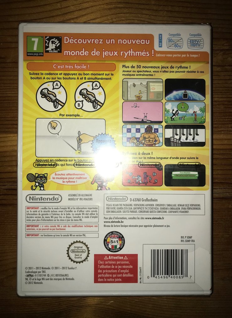 Nintendo Wii Beat The Beat Rhythm Paradise - Video games - Catawiki