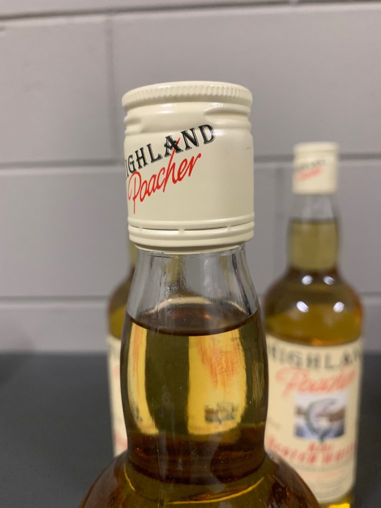 Highland Poacher - b. 1990s - 70cl - 3 bottles - Catawiki