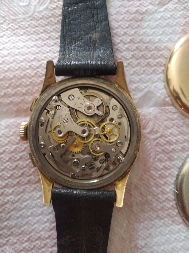 Bondix - Chronograph 18k Yellow Gold - Men - 1960-1969 - Catawiki