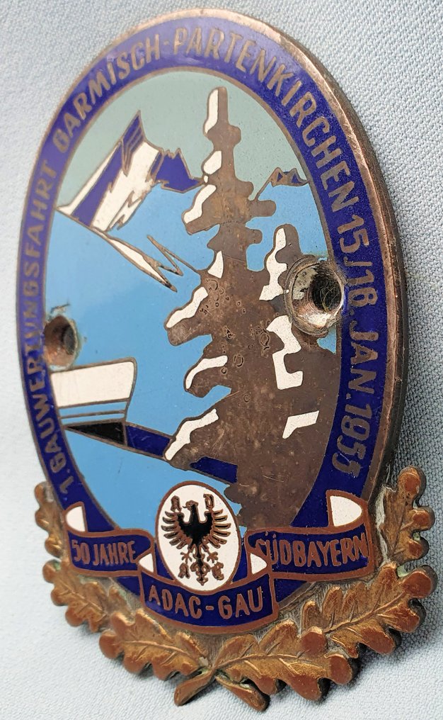 Decorative object - ADAC - Grille Badge - Garmisch - Catawiki