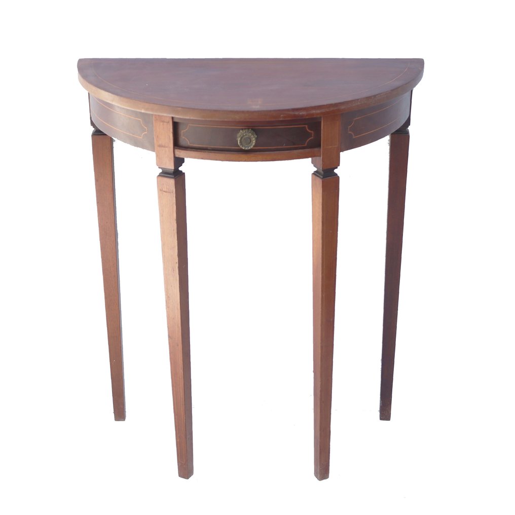 half moon table - Wood - 20th century - Catawiki