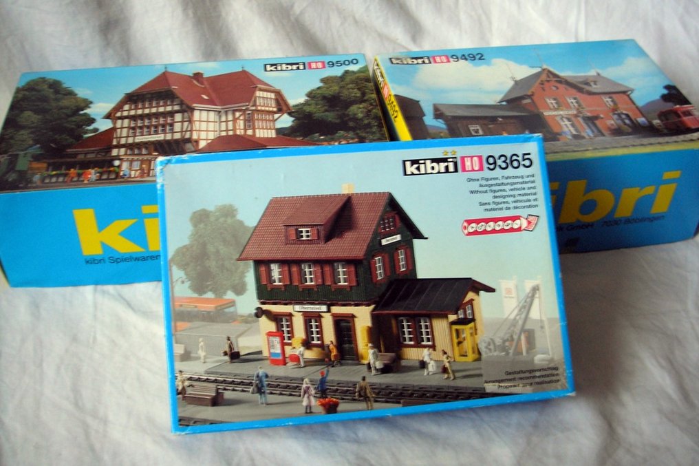 Kibri H0 - 9365/9492/B-9500 - Scenery - 3 model kit - Catawiki
