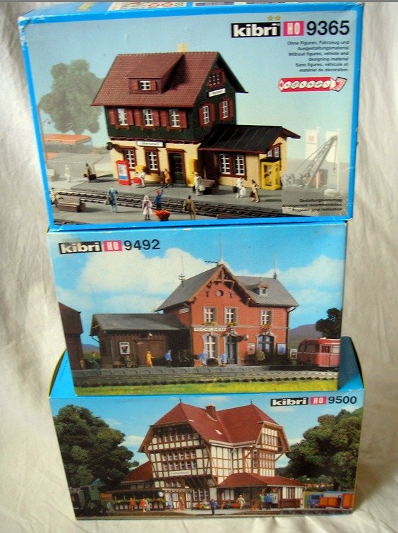 Kibri H0 - 9365/9492/B-9500 - Scenery - 3 model kit - Catawiki