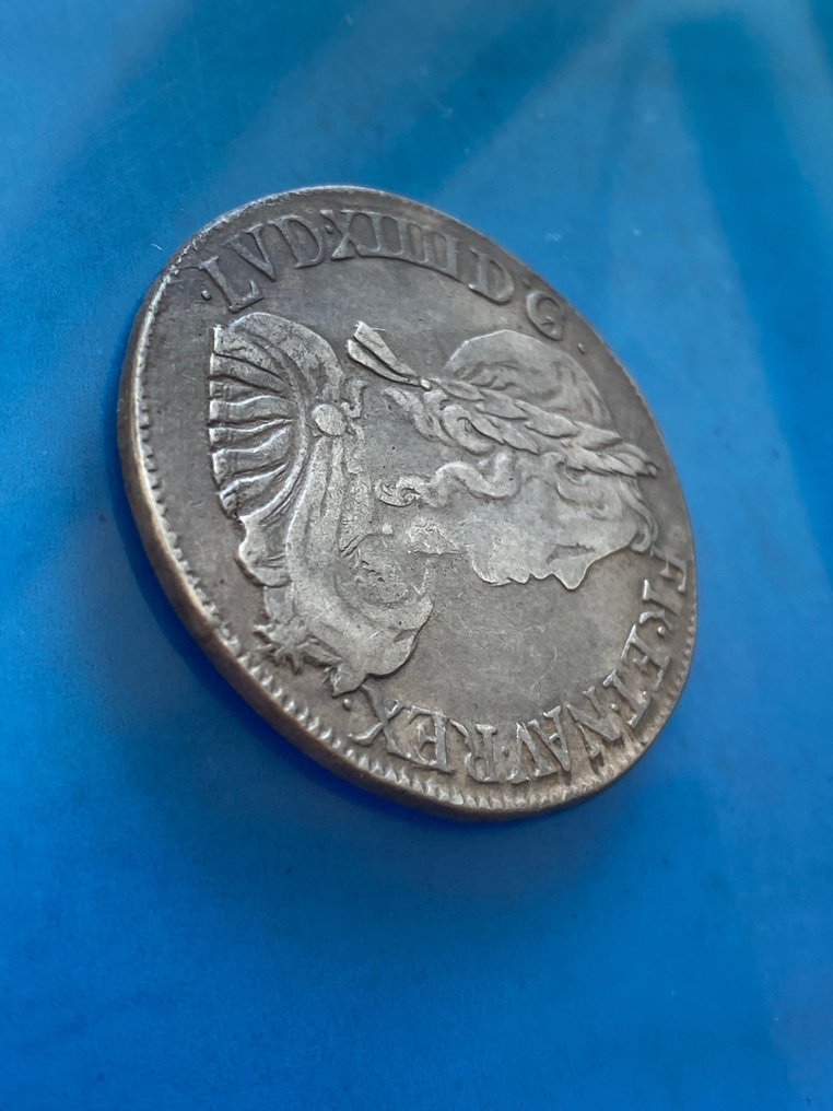 France. Louis XIV (1643-1715). 1/2 Écu 1652-P, Dijon - Catawiki