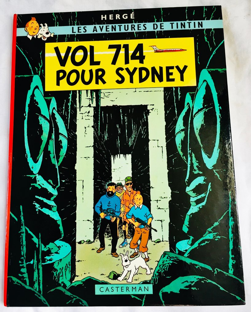 Tintin - Vol 714 pour Sydney (B37, 1er tirage) - C - First Belgian ...