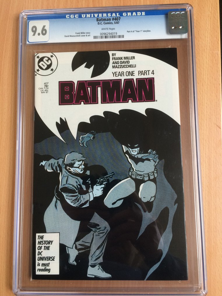 batman #407 year one part 4 - CGC 9.6 DC - Softcover - - Catawiki