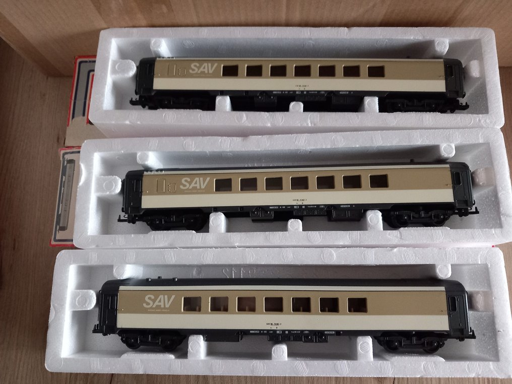 Lima H0 - 309224/309223 - Passenger carriage - 5 Passenger - Catawiki