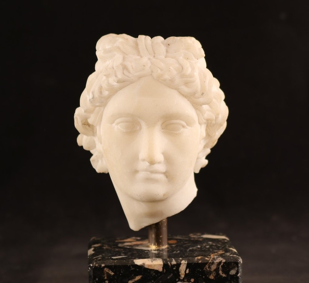 Antique cup of Greek god Apolllo - Alabaster, Marble - - Catawiki