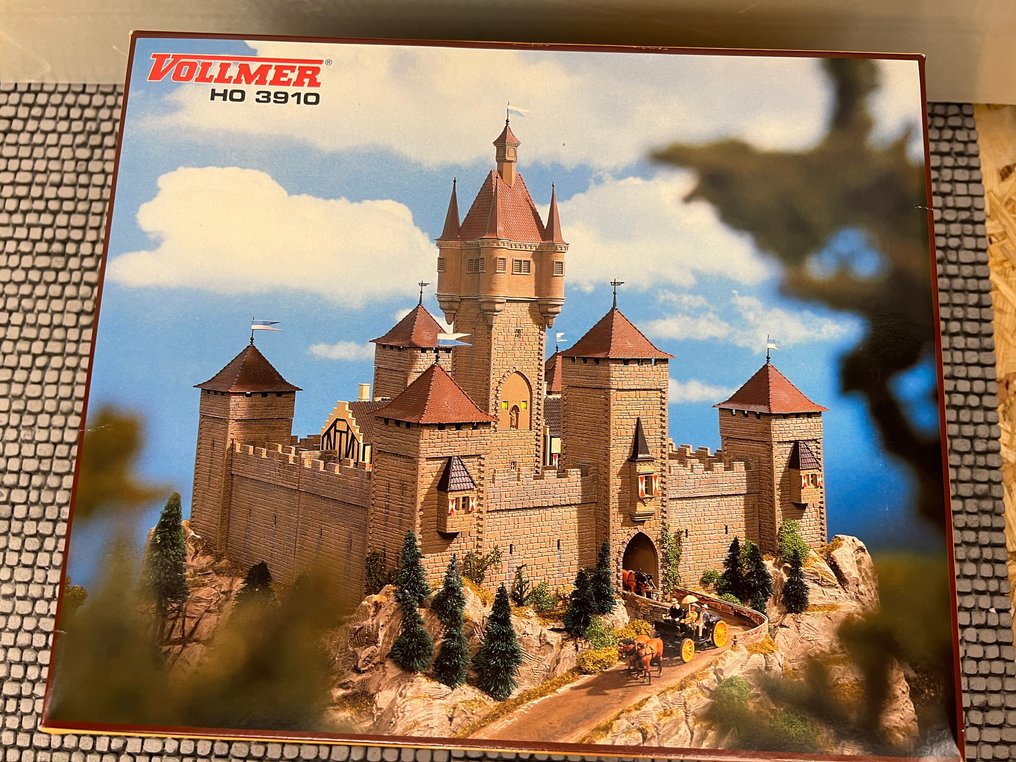 Vollmer H0 - 3910 - Scenery - Castle Rabenstein - Catawiki