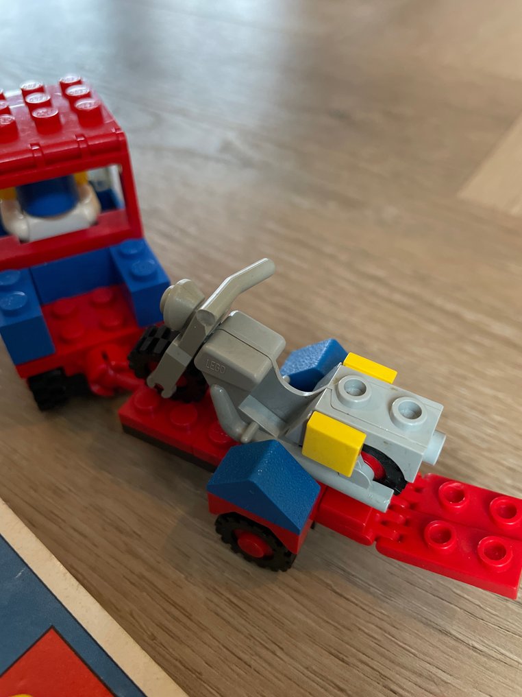 LEGO - Legoland - 6654 & 6677 - Motocross cars Motorcycle - Catawiki