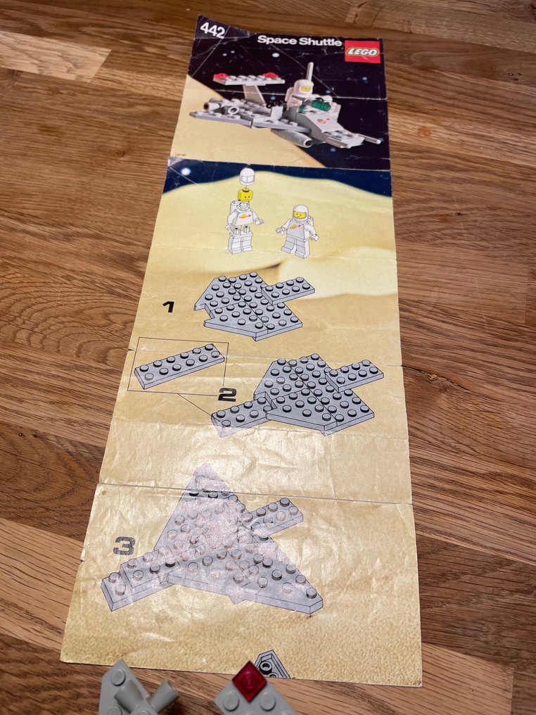 LEGO - Space - 442 & 6805 - Spaceship 442 space shuttle & - Catawiki