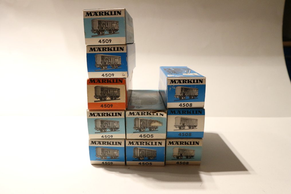 Märklin H0 - 4509/4505/4508 - Freight carriage - 10 freight - Catawiki
