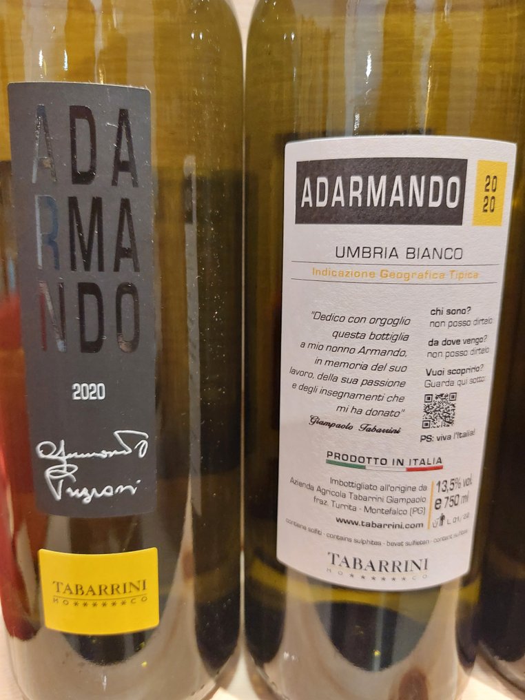 2020 Tabarrini, Adarmando - Umbria - 6 Bottles (0.75L) - Catawiki