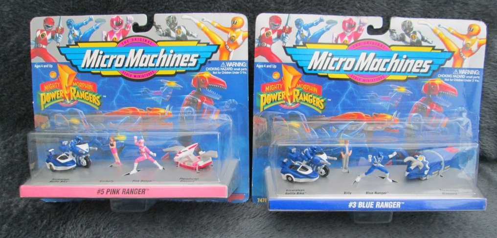 Micro Machines - Power Rangers - Action Figures, Cars #3 - Catawiki