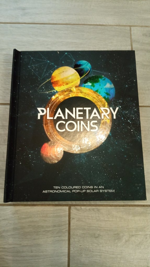 Australia. PLANETARY COINS-SET. 2017. In Pop-Up Book. 10 - Catawiki