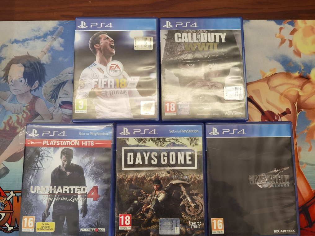 Sony Playstation 4 (PS4) - Video games (5) - In original - Catawiki
