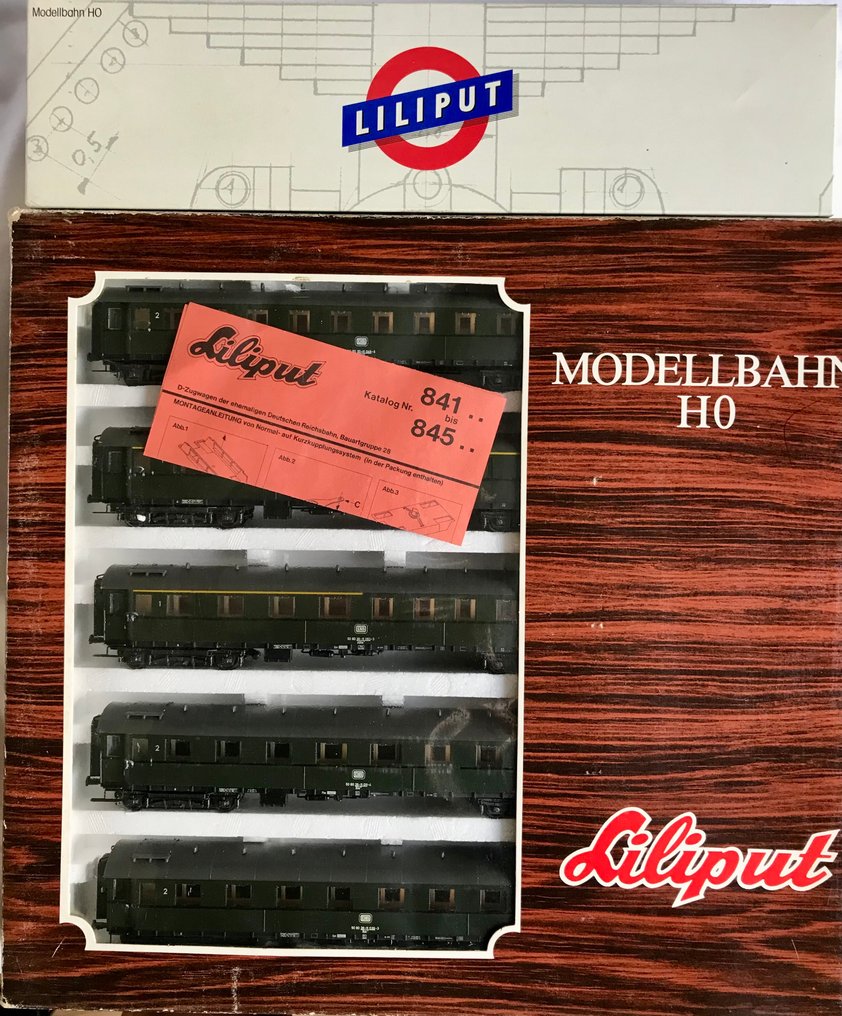 Liliput H0 - 840/83900 - Passenger carriage set - 6x - Catawiki